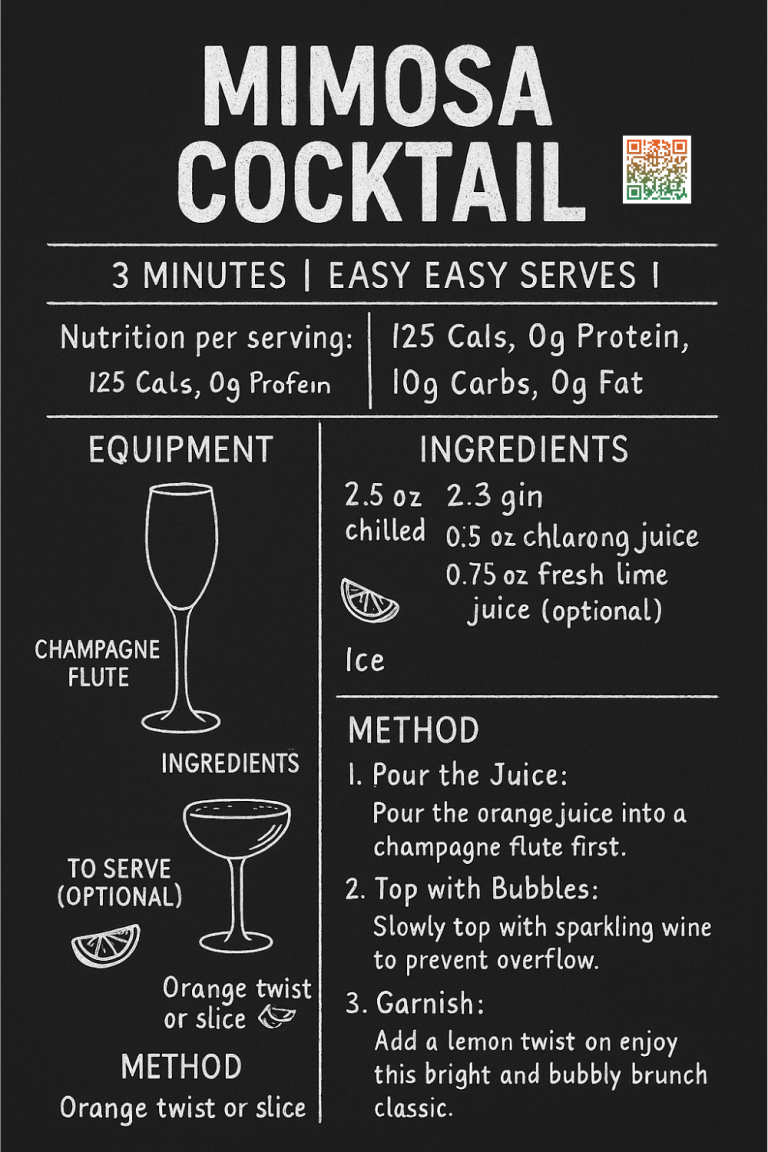 How to Make a Mimosa Cocktail: A Simple Guide for Drinks